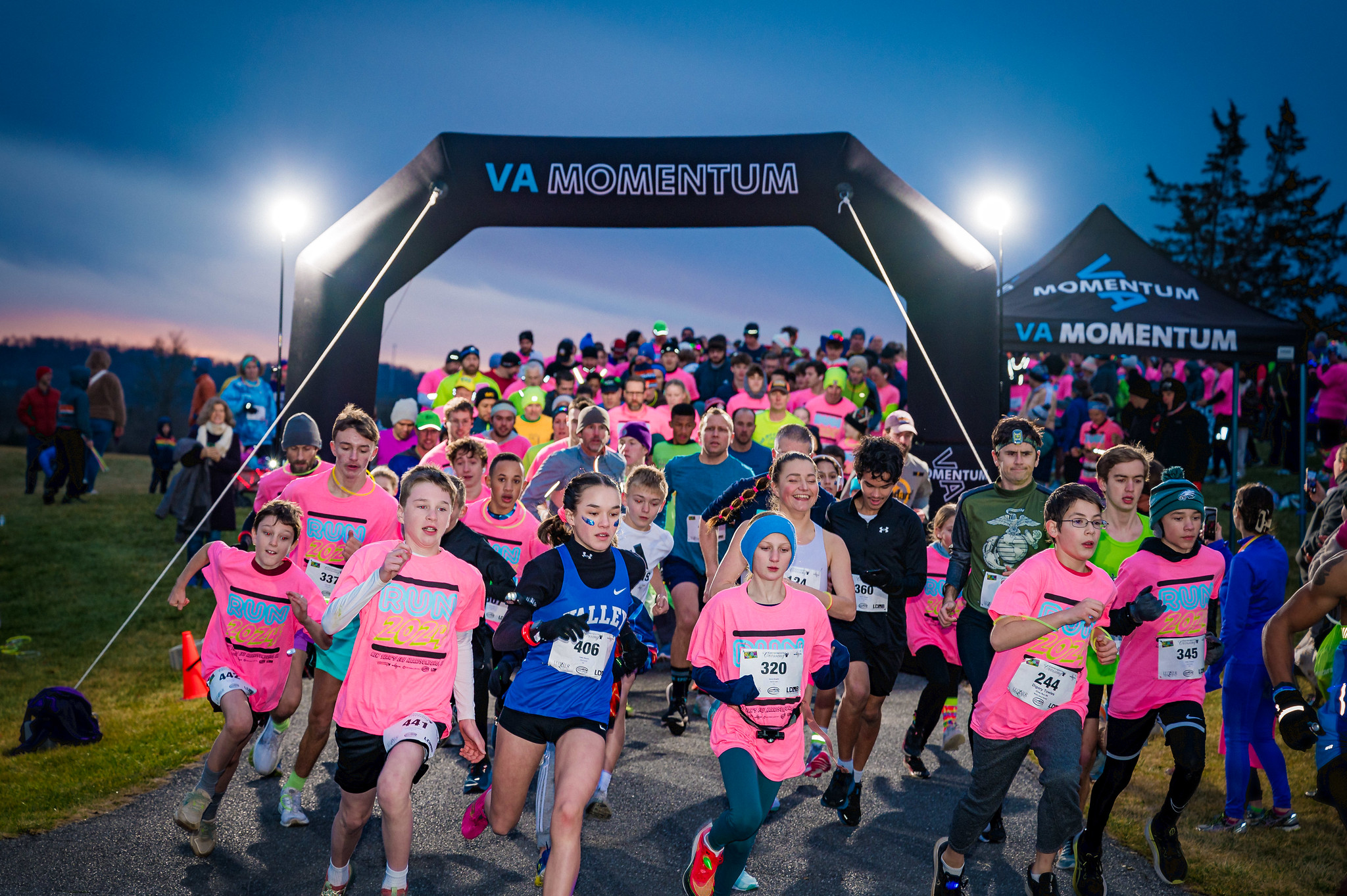 NYE Glow Run 5k - Harrisonburg